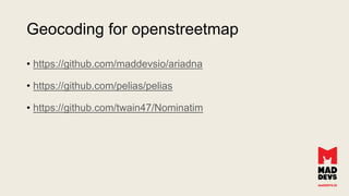 Maps for devs | PPTX