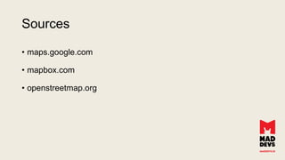 Maps for devs | PPTX