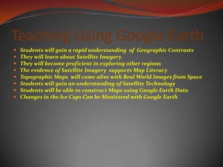 Maps & google earth presentation | PPTX