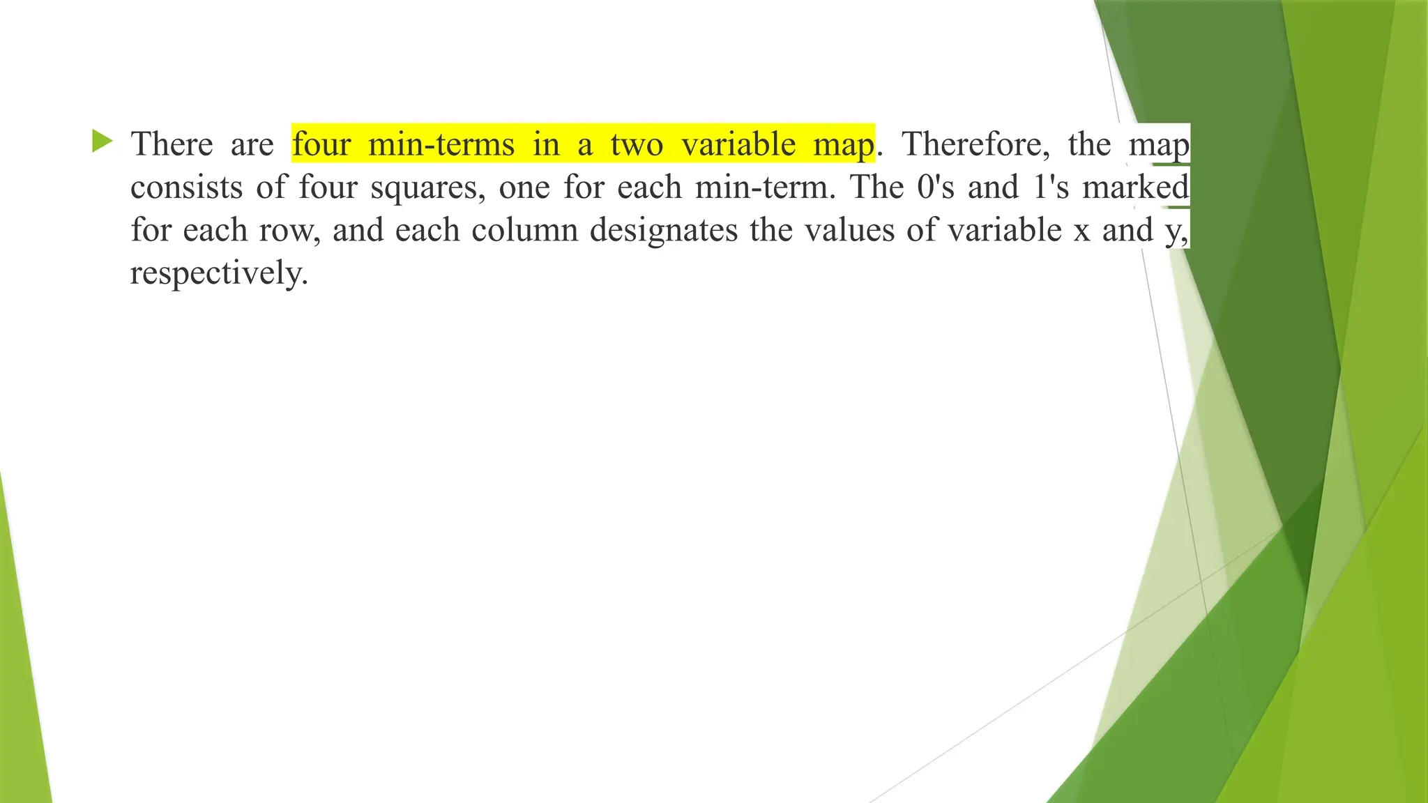 Map Simplification in computer organization architecture | PPTX