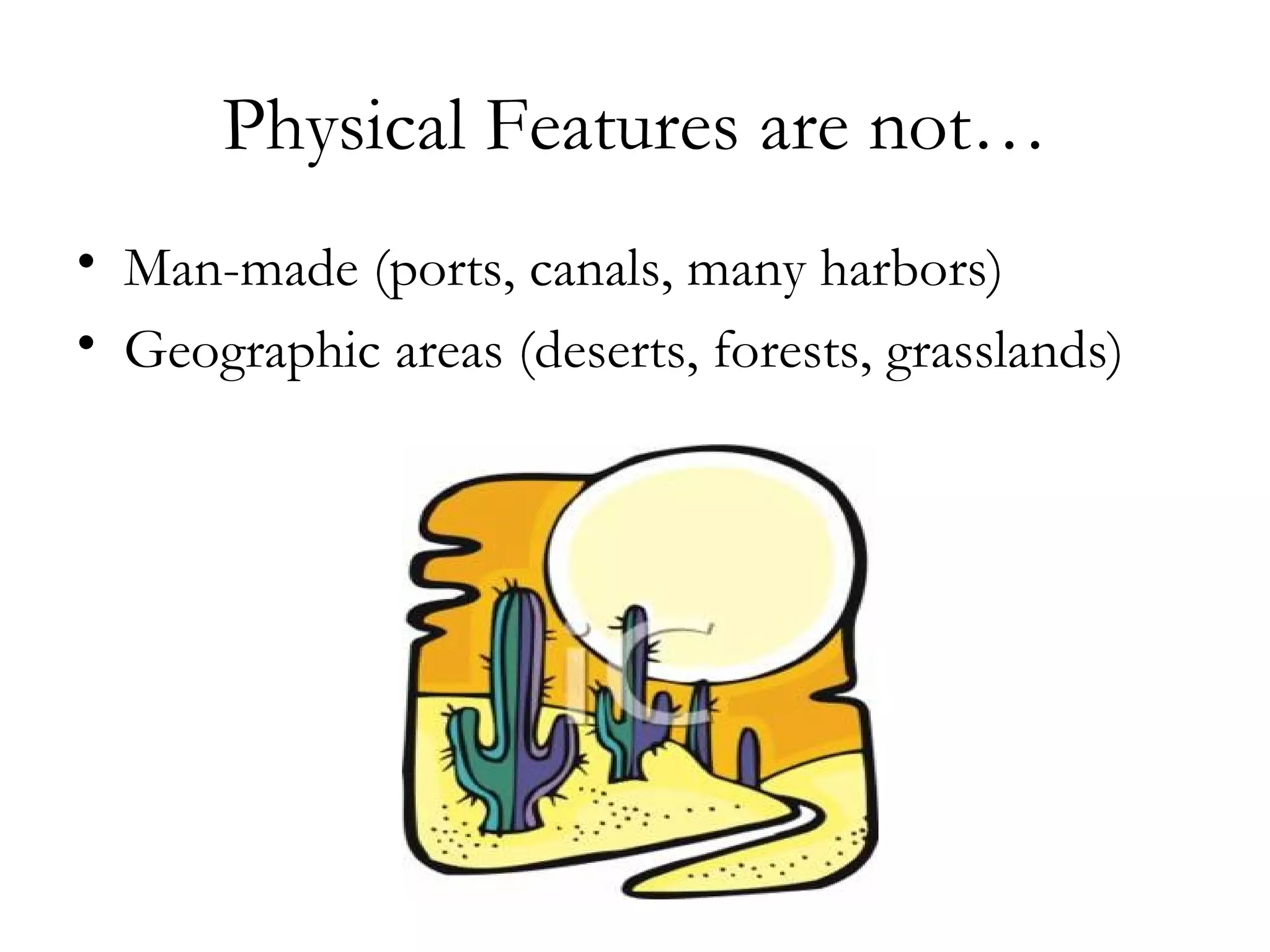 Map skills 3 -Physical Features | PPT