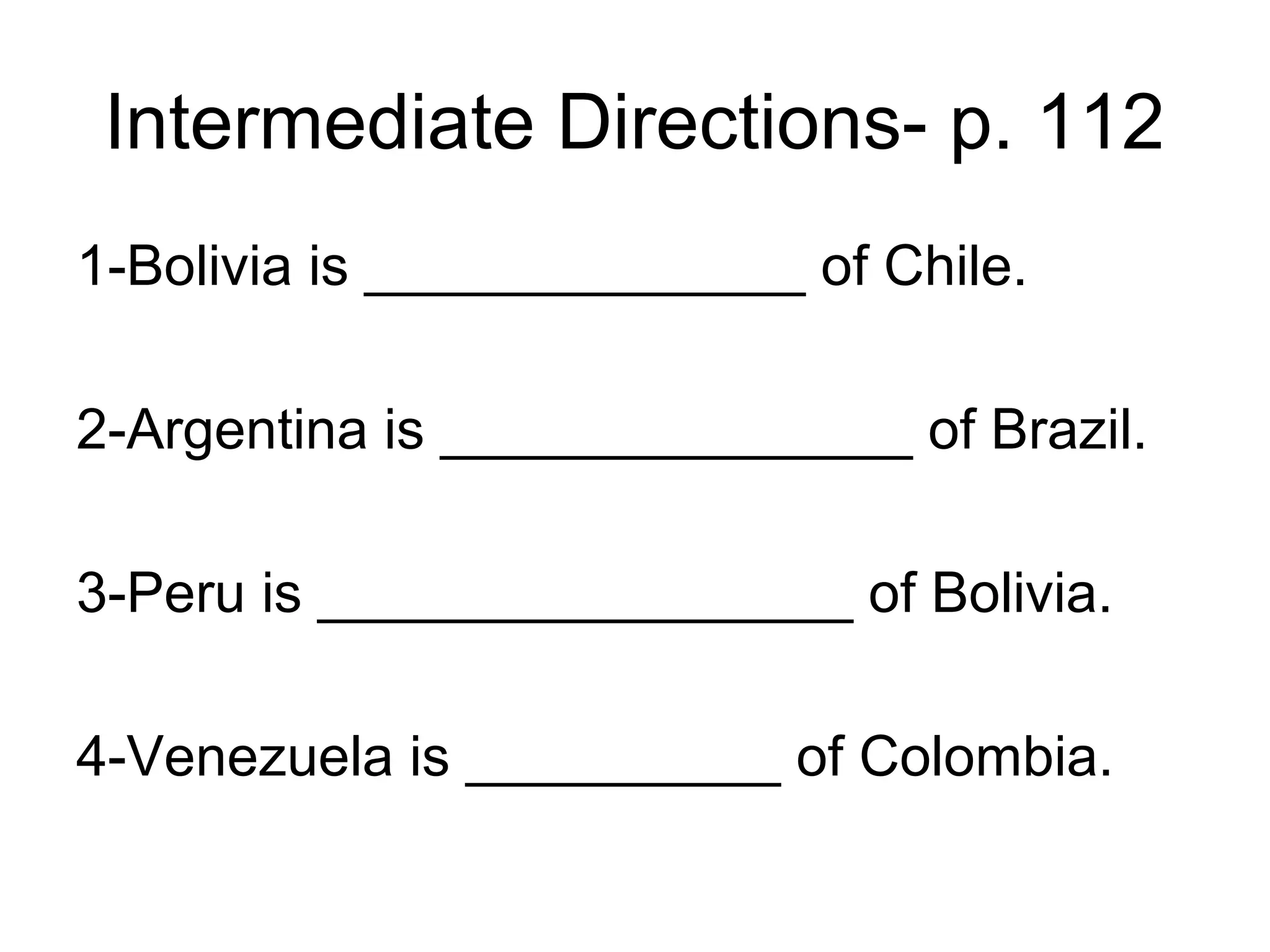 Map skills 4 -relative location | PPT