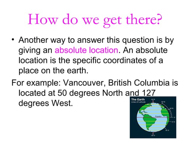 Map skills 4 -relative location | PPT