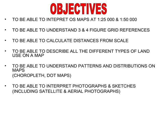 Map Skills Revision | PPT
