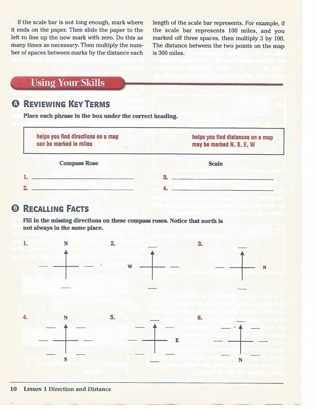 Maps L1 Direction and Distance | PDF