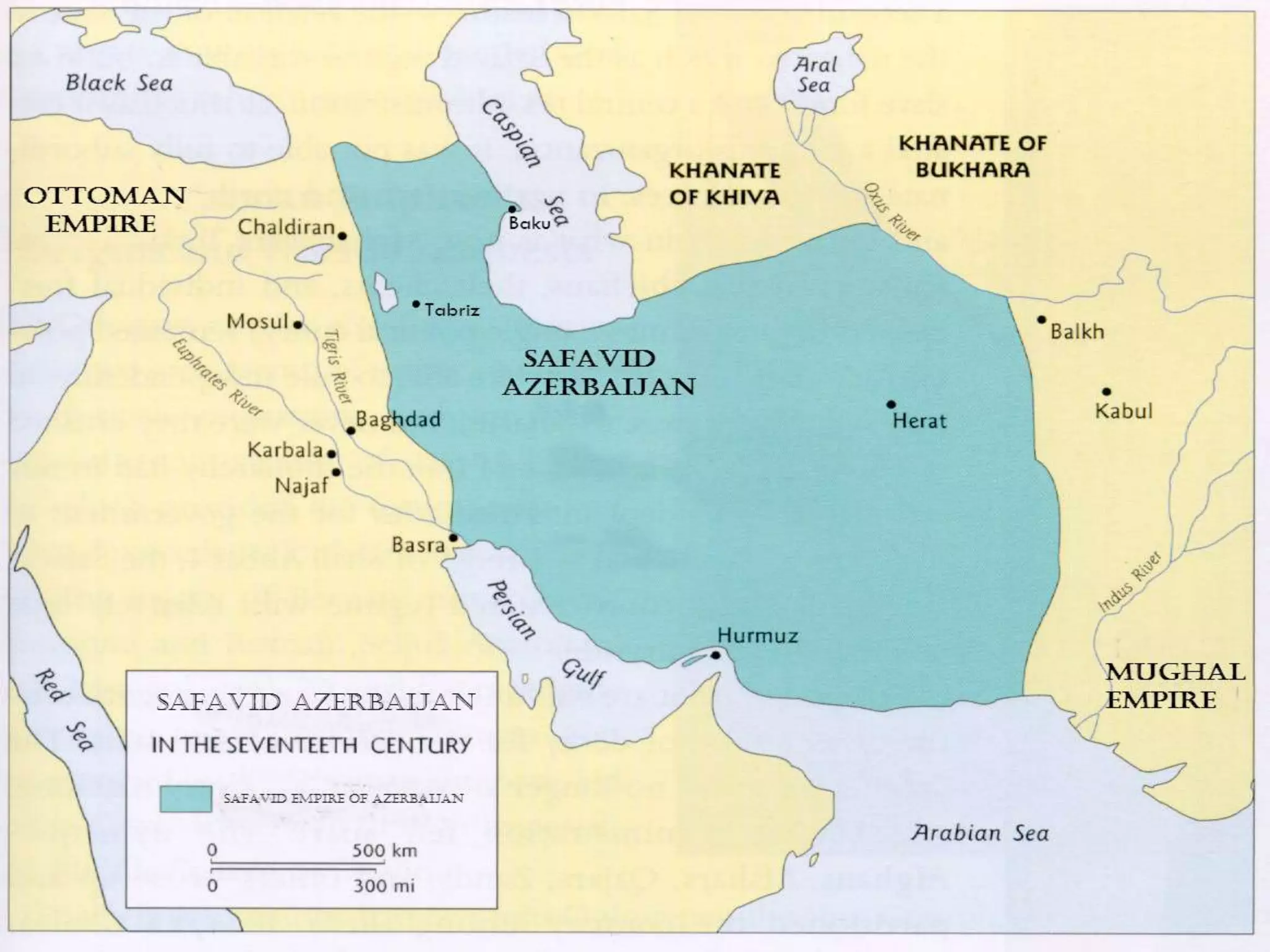 Maps of safavid empire | PPTX