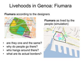 Maps of the living neighborhoods - a study of Genoa through social ...