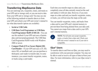 Map source mapsourceusersguide | PPT