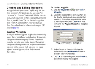 Map source mapsourceusersguide | PPT