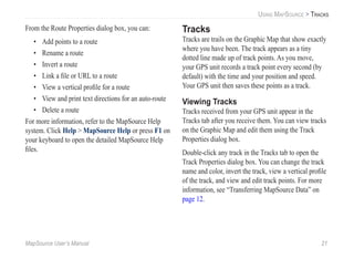 Map source mapsourceusersguide | PPT