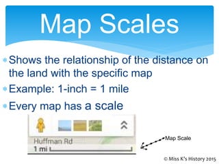 Mapspowerpointpptx | PPTX | Geography | Science