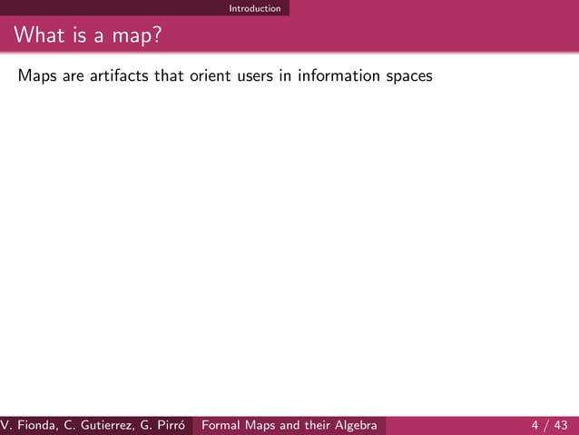 Formal Maps and their Algebra | PDF | Web Design and HTML | Internet