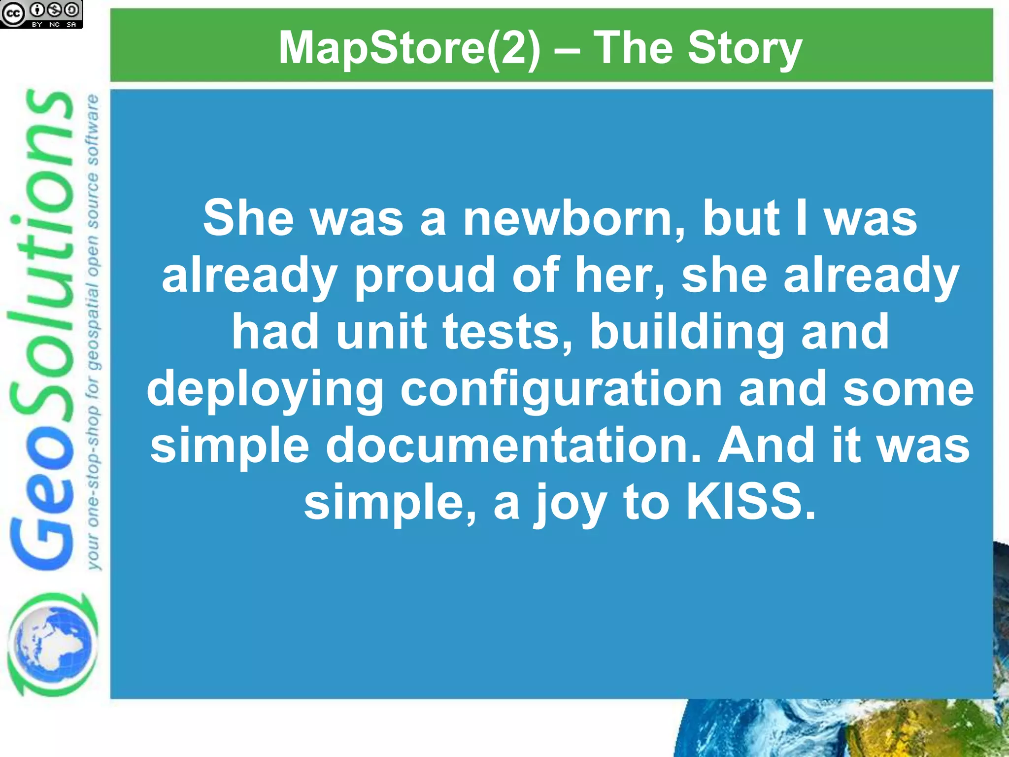 MapStore 2 - The Story | PPT