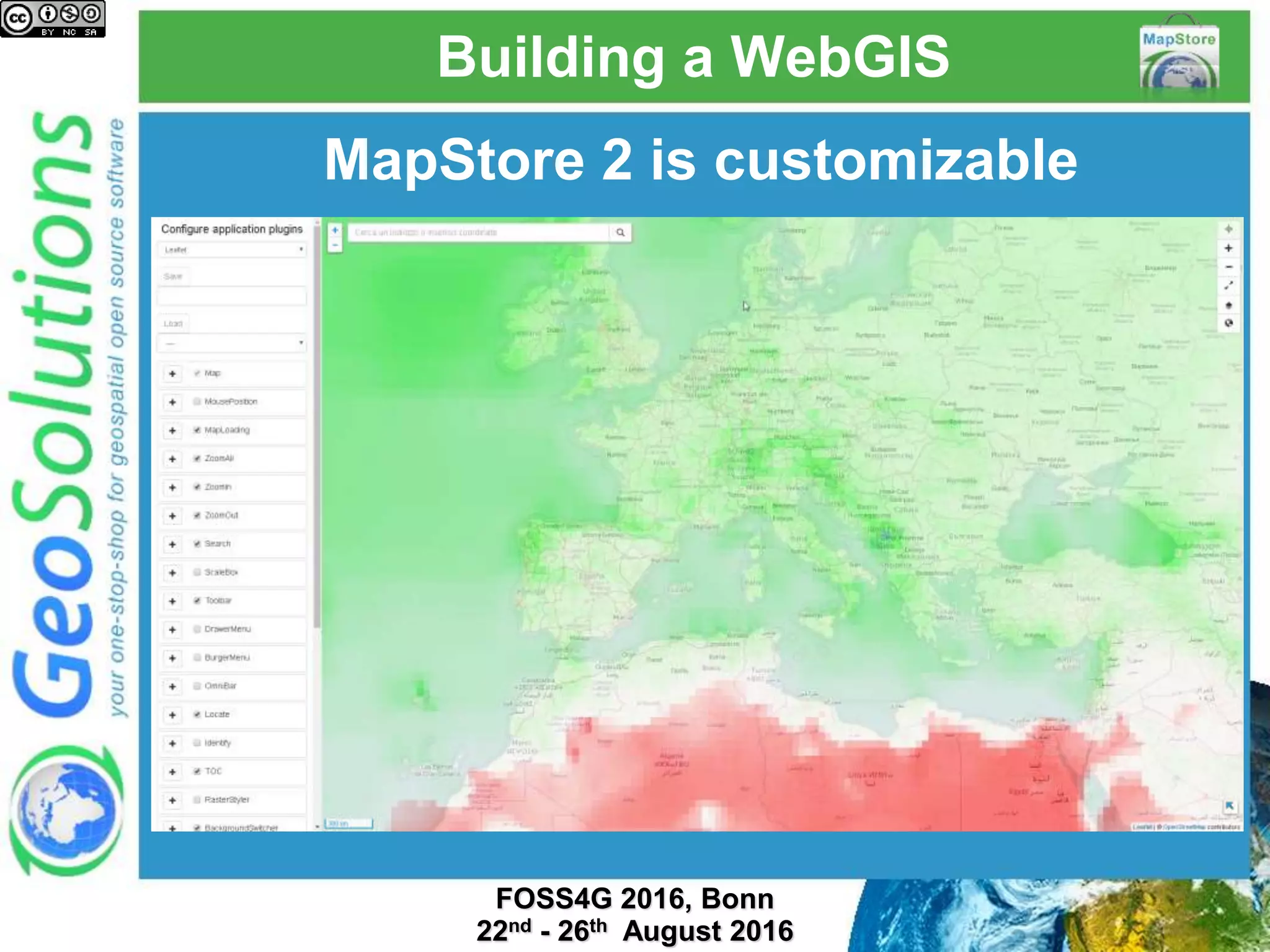 MapStore 2, modern mashups with OL3, Leaflet and React | PPT