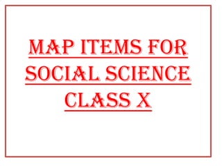 Map syllabus IGCSE for students to identify | PDF