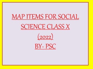 Map syllabus GOOD ONE for 10th std | PPTX