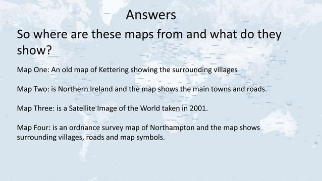 Map symbols l1a | PPT