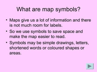 Map symbols | PPT