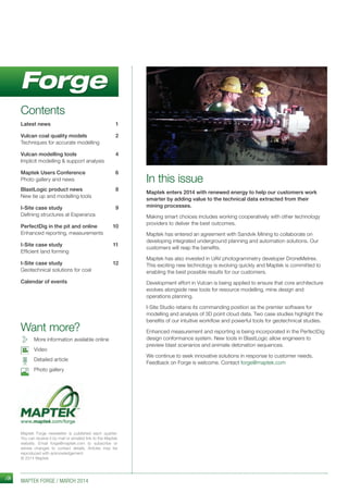 Maptek forge mar_14 | PDF