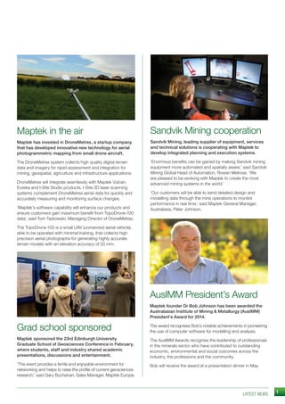 Maptek forge mar_14 | PDF