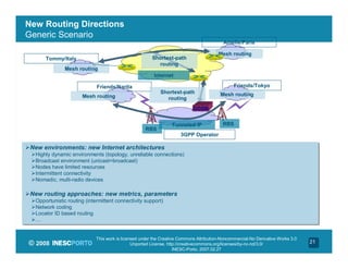 Advanced in Forwarding and Routing | PPT