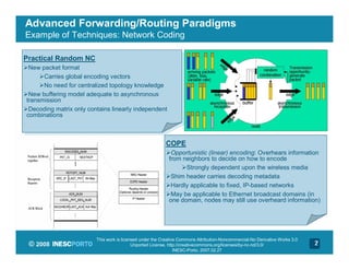 Advanced in Forwarding and Routing | PPT