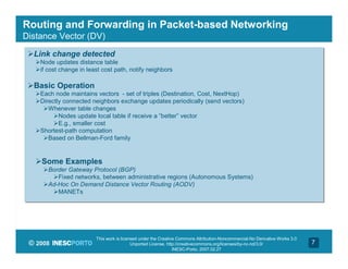 Advanced in Forwarding and Routing | PPT