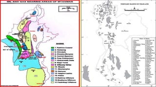Map telling the story of Mineral Resources in Myanmar & Thailand | PPTX