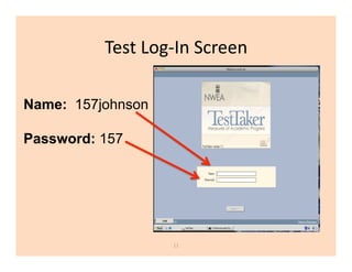 MAP Testing Instructions - CART ONLY | PPT