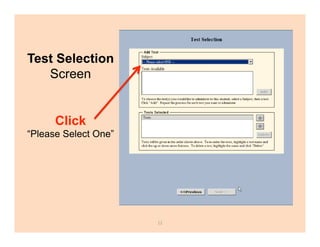 MAP Testing Instructions - CART ONLY | PPT