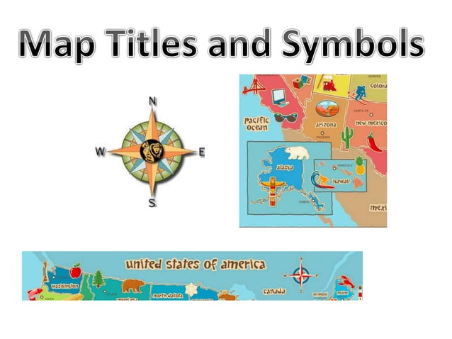 Map titles and symbols | PPTX | Geography | Science