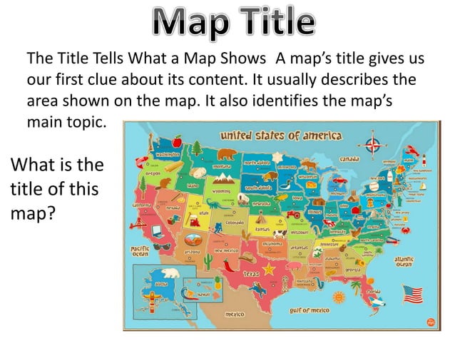 Map titles and symbols | PPTX | Geography | Science