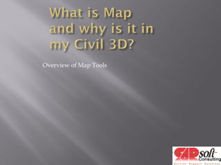 Map Tools in AutoCAD Civil 3D | PPT