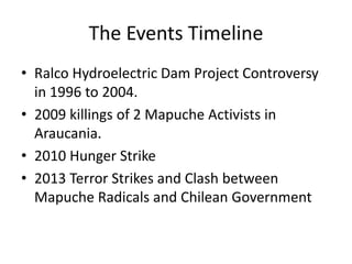 Mapuche conflict | PPTX