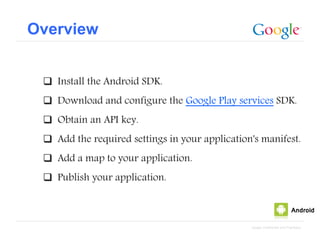 MapUp Tlemcen - Google Maps API | PPSX | Operating Systems | Computer Software and Applications