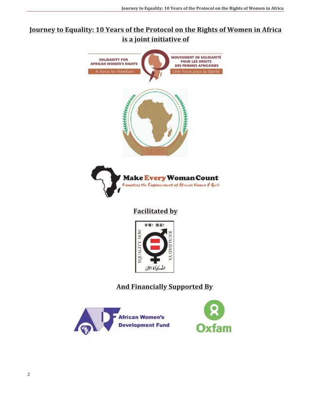 Maputo protocol | PDF