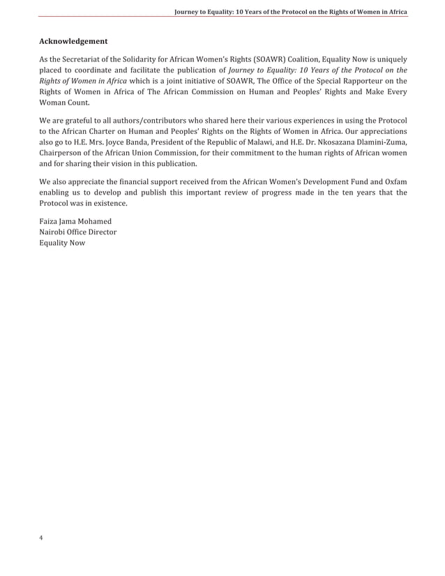 Maputo protocol | PDF