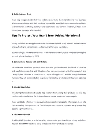 MAP Violation.pdf | Consumer Issues | Business