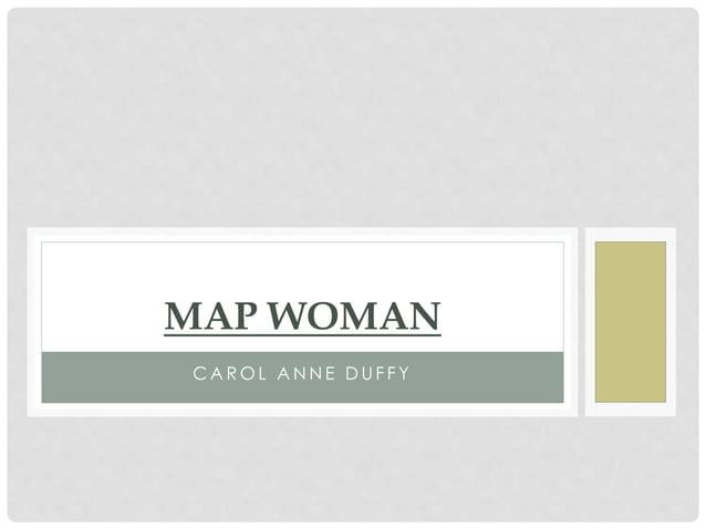 Map Woman Analysis | PPTX | Body Art | Style & Fashion