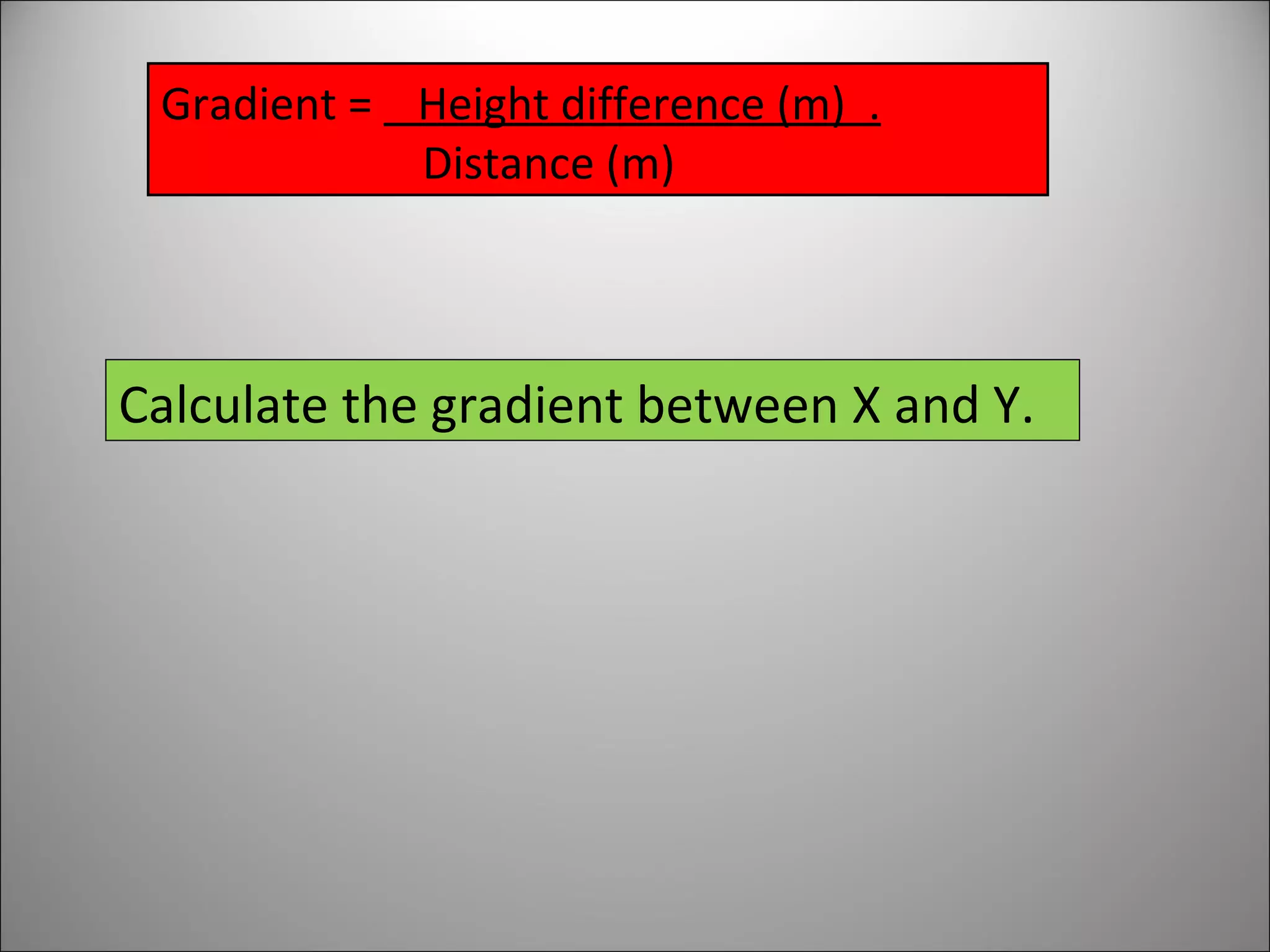 Mapwork calculations | PPT