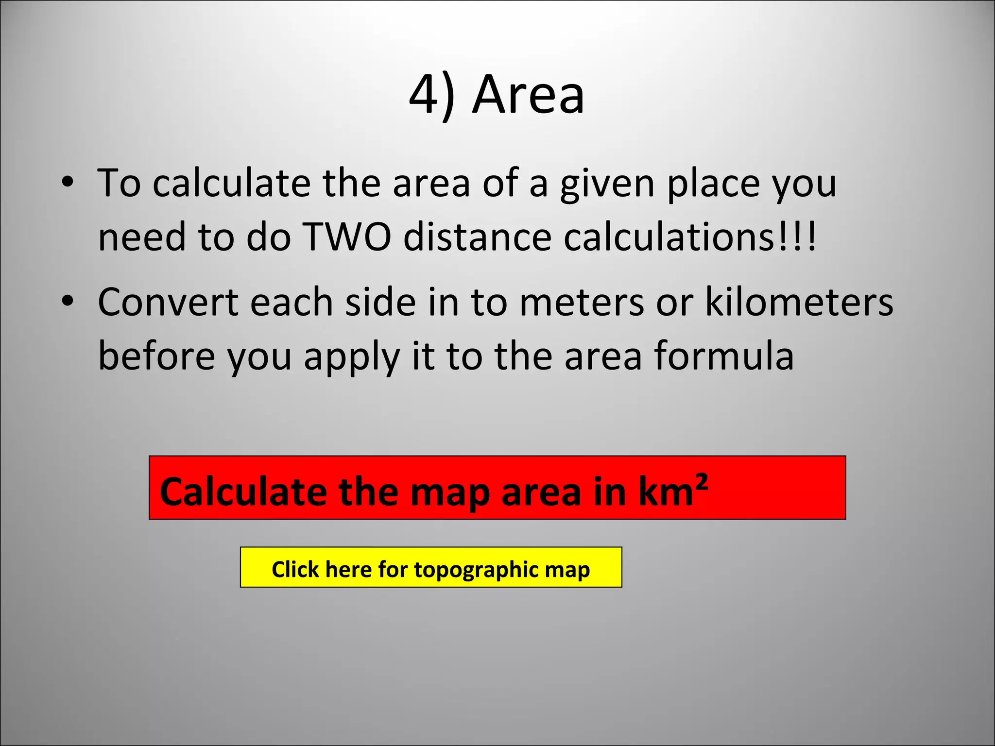 Mapwork calculations | PPT