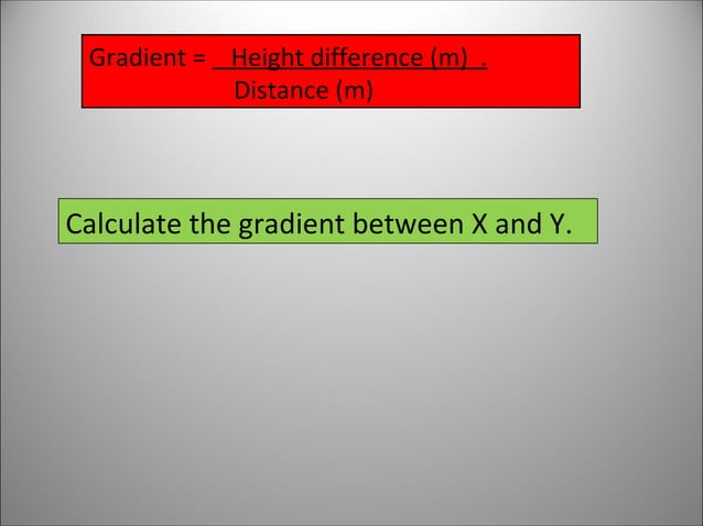 Mapwork calculations | PPT