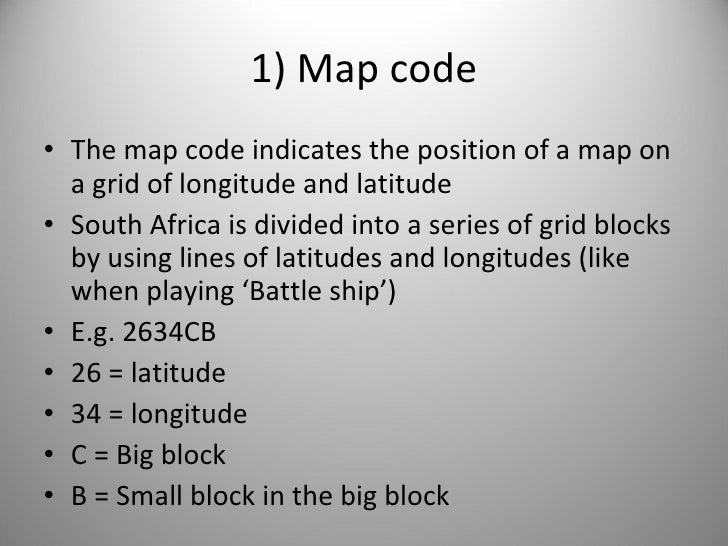 Mapwork calculations