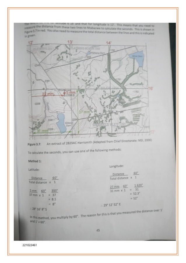 Maps-and-map-interpretation.MAPWORK_SKILLS_NOTES.docx | Agriculture ...
