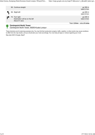 Map yanot | PDF | Travel