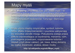 Mapy mysli | PPT