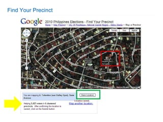 Map your precinct tutorial | PPT