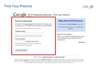 Map your precinct tutorial | PPT