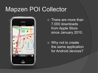 Mapping with Android | PPTX