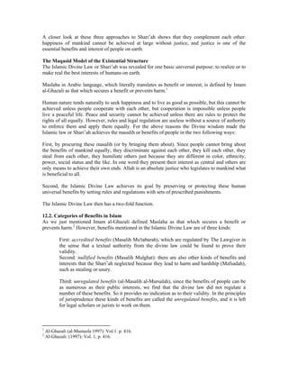 Maqasid or Objectives of Shariah | PDF